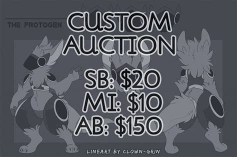 Custom Protogen Reference Sheet Ychcommishes