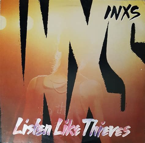 Inxs Listen Like Thieves Vinyl Allied Press Lp Album 1985