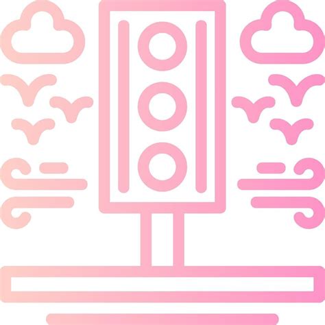 Traffic Light Linear Gradient Icon 39469374 Vector Art At Vecteezy