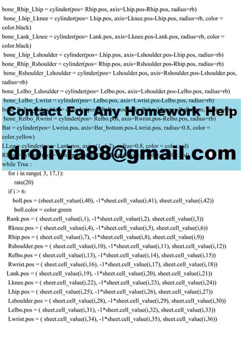 Develop A Vpython Program Creating An Animation Of Your Groups Objepdf