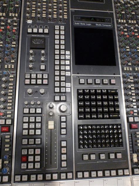 Kinda Cool A Decent Close Up Of A Real Ssl Mixer R Reasoners