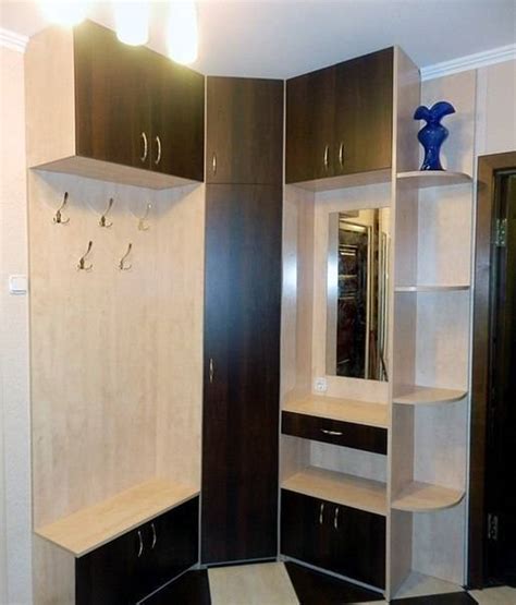 Угловые прихожие в коридор малогабаритные: маленькие фото, размеры и ...