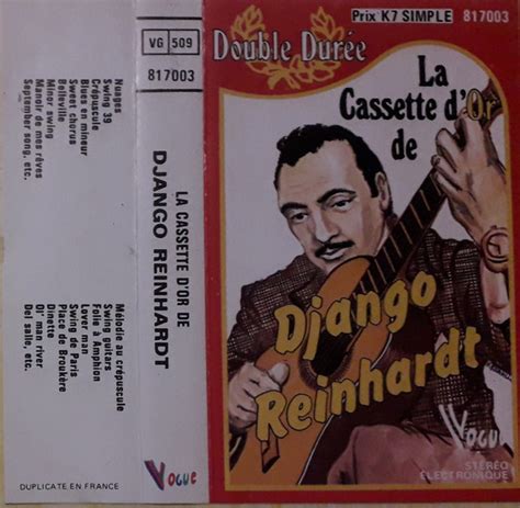 Django Reinhardt La Cassette Dor De Django Reinhardt Cassette