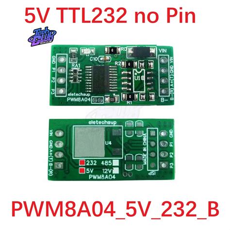 3ch 1hz 20khz 듀티 사이클 주파수 조정 가능 Pwm 구형파 펄스 발생기 Uart Rs232 Rs485 버스