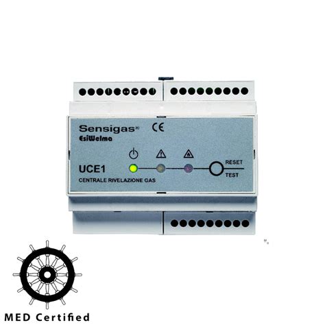 UCE1 Gas Detection Control Unit For One Sensor Esiwelma