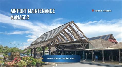 Bangkok Airways รับสมัคร Airport Maintenance Manager ขอ Toeic 500 ที่