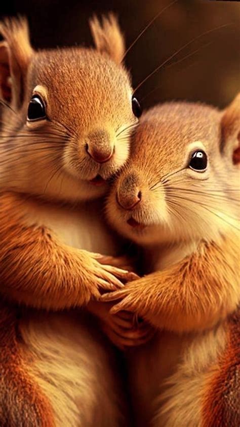 Cute Squirrel Wallpaper