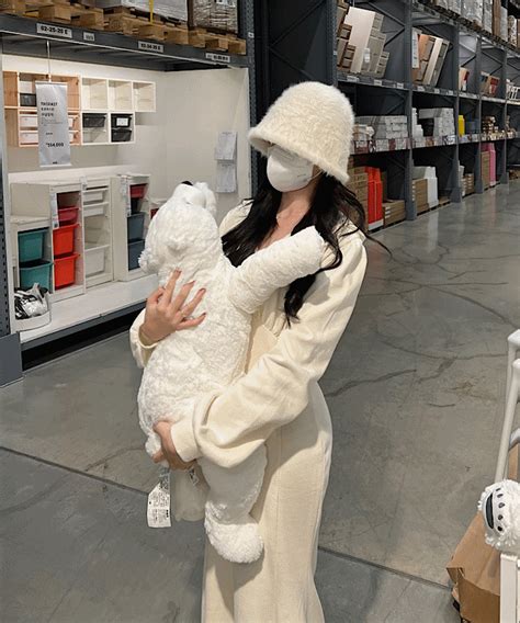 3color 털빠짐x고퀄리티 겨울 앙고라 버킷햇 모자 사이즈 조절 가능 에이블리