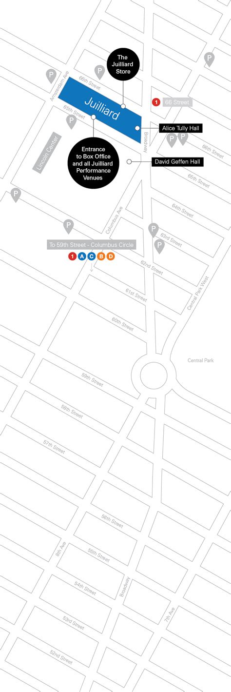 Juilliard School Campus Map Housing And