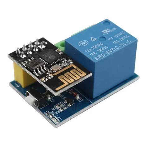 Módulo Relé Wi Fi Esp8266 Com Esp 01s Serve Para Arduino Mercadolivre 📦
