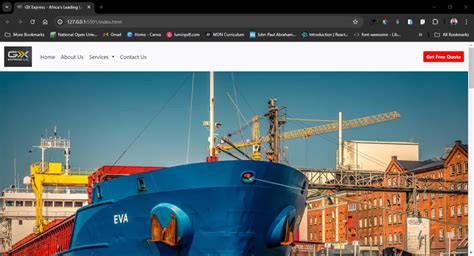 John Paul Abraham On Linkedin A Kodecamp Task On Bootstrap Css Framework To Create A Simple