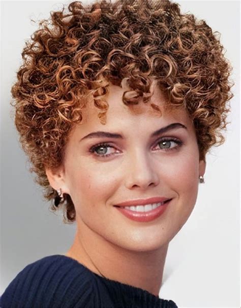 Short Tight Curly Hairstyles Short Curly Perms For Women Short Curly