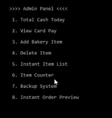 Bakery Management System Using C With Source Code
