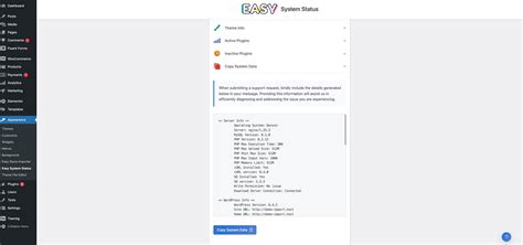 System Status Tool Easy Demo Importer Docs System Status Tool Easy Demo Importer Docs