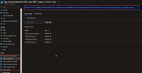 How Dos The Retirement Off Custom Logs Page On The 31st March 2023