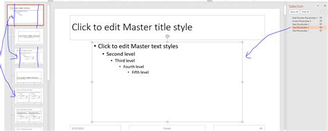 Vba How To Refer To A Placeholder Of The Slide Master Stack Overflow