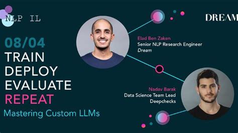 Train Deploy Evaluate Repeat Mastering Custom Llms Mon Apr 8