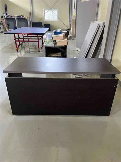 사무용책상 가로로 긴 책상 당근 중고거래