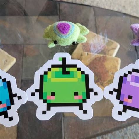 Junimo Sickers Stardew Valley Sticker Stardew Valley Stardew