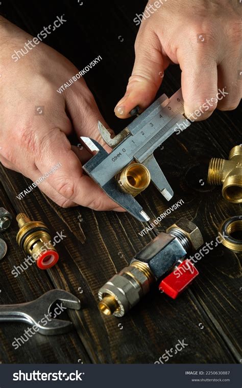 Calipers Measuring A Pipe Over 467 Royalty Free Licensable Stock Photos Shutterstock