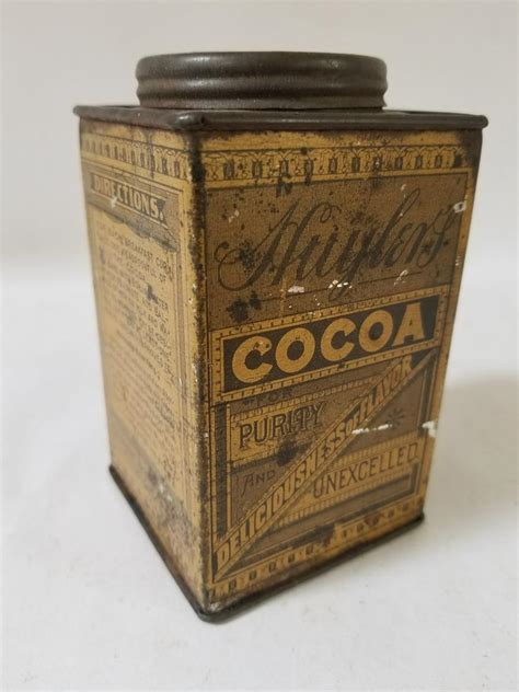 Advertising Cocoa Tin May 20 2021 Jasper52 In Ny