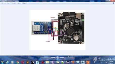 Lwip Server By Enc28j60 Controlled By Stm32 Part 1 Youtube
