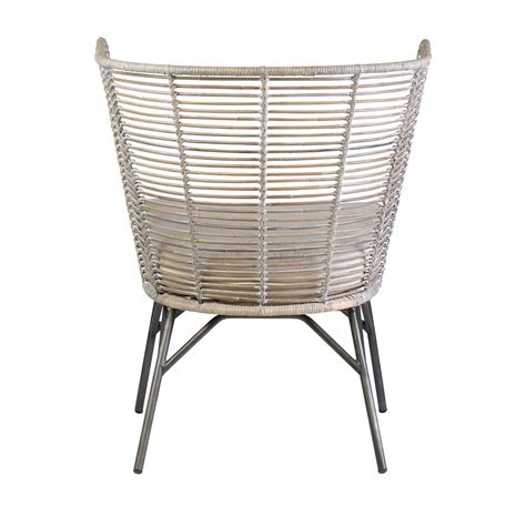Hermes Rattan Occasional Chair Indigo Road