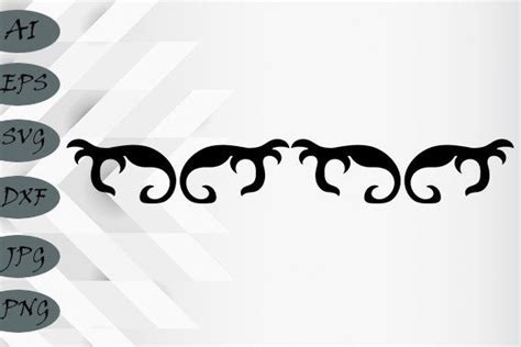 Stencil Flower Graphic By Vrandelbah · Creative Fabrica