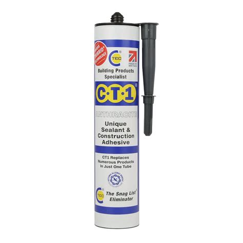 Ct1 Unique Sealant And Adhesive Anthracite 290ml