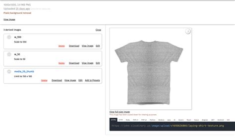 how to locate derived assets in the media library cloudinary support