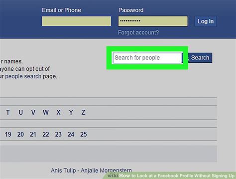 How To Look At A Facebook Profile Without Signing Up Steps