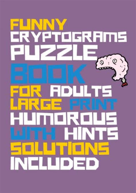 Pdf Download Funny Cryptograms Puzzle Books For Adults 300 Large Print