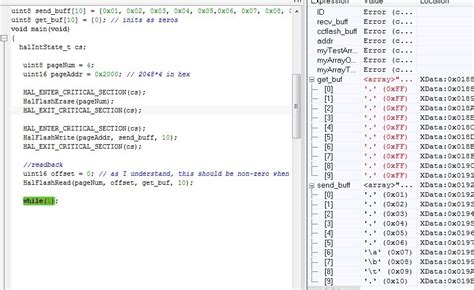 Cc2541 How To Use Internal Flash Memory Basic Read Write Erase
