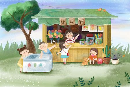 儿童治愈系插画插画图片下载 正版图片400082364 摄图网