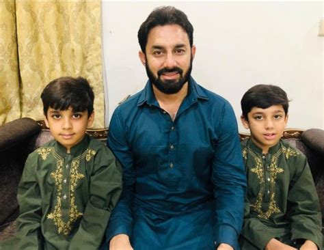 Saeed Ajmal Son And Daughter