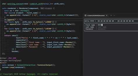Cant Input Non Ascii Character On Input Component · Issue 495 · Arthursonzogniftxui · Github