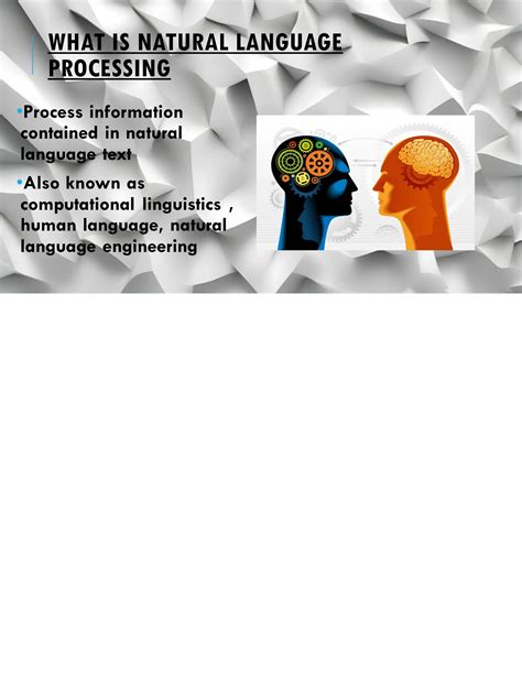 Natural Language Processing Ppt For Engineering Pdf