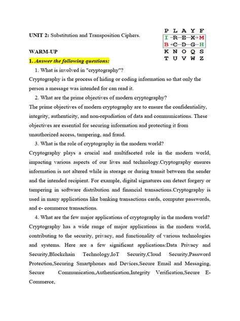 substitution and transposition ciphers pdf cipher cryptography