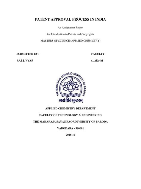Patent Approval Process In India Pdf Patent Application Patent