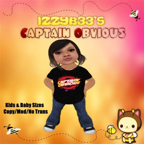 Second Life Marketplace {izzyb33s} Captin Obvious