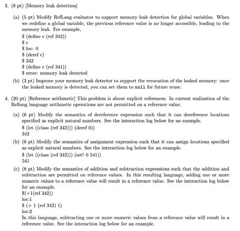 1 Memory Leak Detection A Modify Reflang