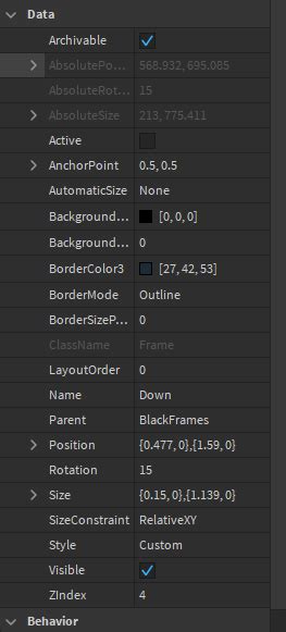 how to scale a ui that s rotated scripting support developer forum roblox