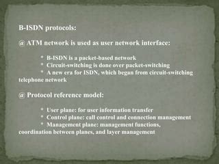 Narrow Band ISDN PPTX Computer Networking Computing