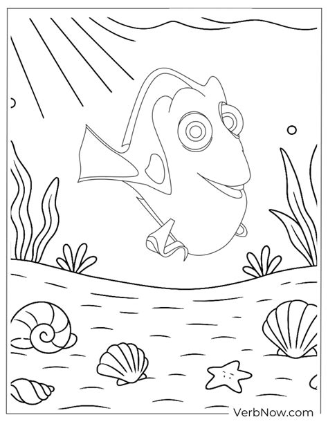 Finding Dory Coloring Pages Free