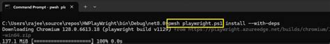 the term ‘pwsh is not recognized as the name of a cmdlet rajeev