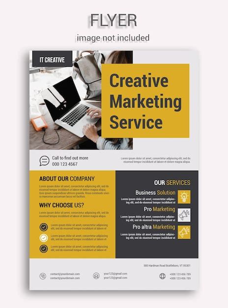 Premium Psd Business Marketing Flyer
