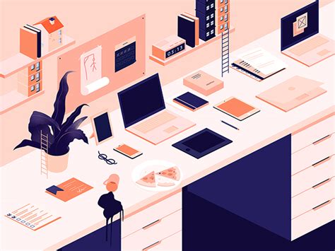 Desk On Behance