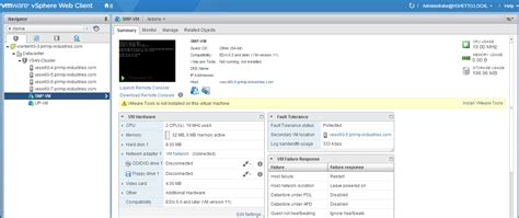 New Vsphere Api For Configuring Smp Ft
