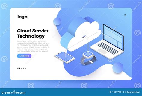 Isometric Cloud Computing Stock Vector Illustration Of Isometric 142774913