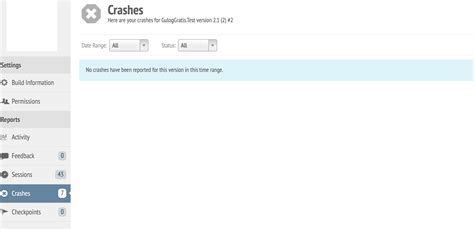 Ios Testflight Show Crashes But No Reports Stack Overflow